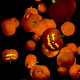 Falling Halloween Pumpkins Loop by riotstarter | VideoHive